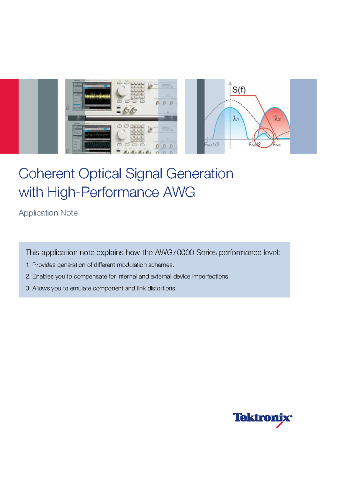 18825048 - Uploaded - Coherent Optical Signal Generation with High ...