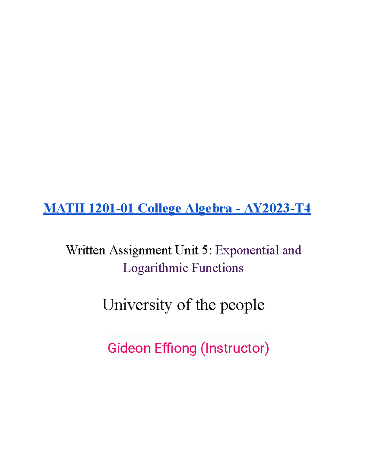 Untitled document - Psychology is the scientific study of the mind and ...