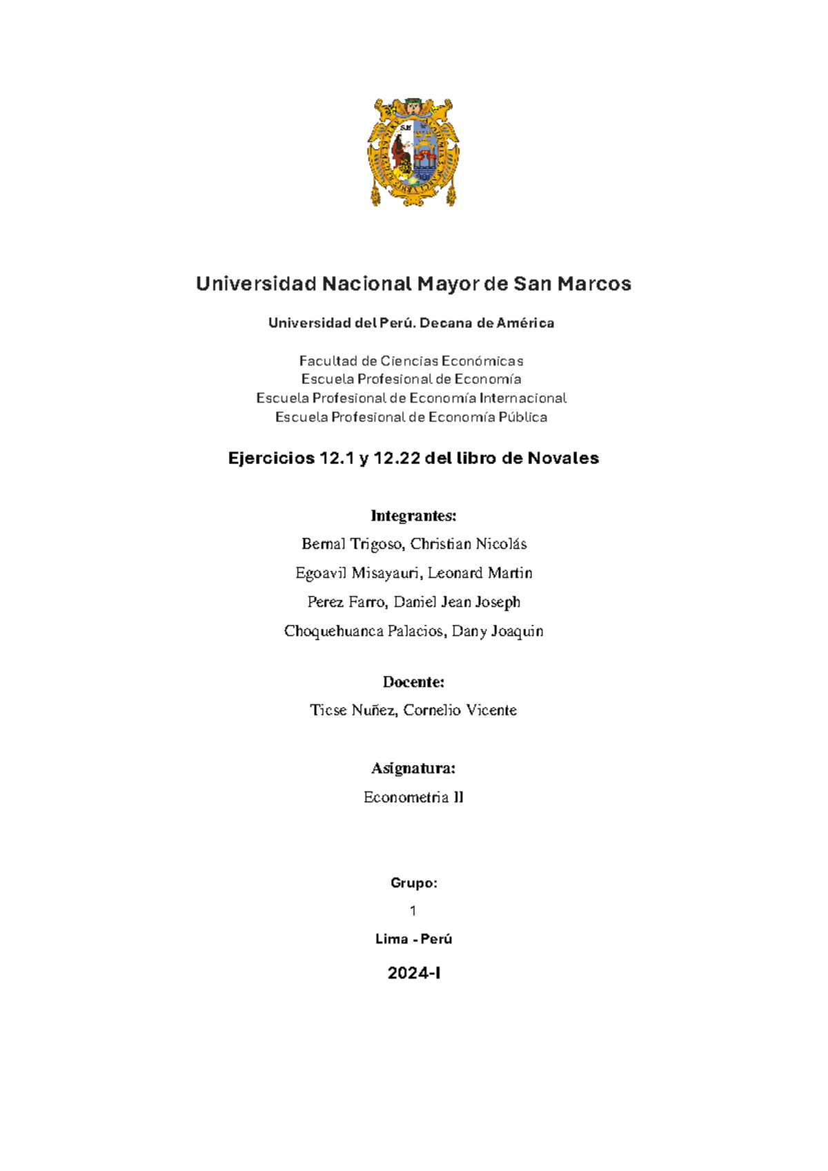 Grupo 1 12 - SDSDSDSDSD - Universidad Nacional Mayor de San Marcos ...
