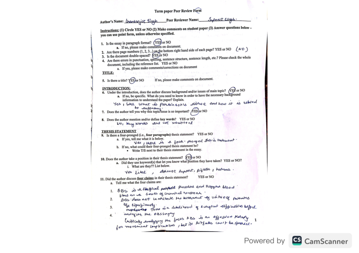 Term paper Scie 1114 - CPSC 1150 - Studocu