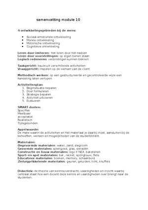 Eindopdracht Methodisch werken(Zorgdossier) - Methodisch werken: opstellen Ondersteuningsplan ...