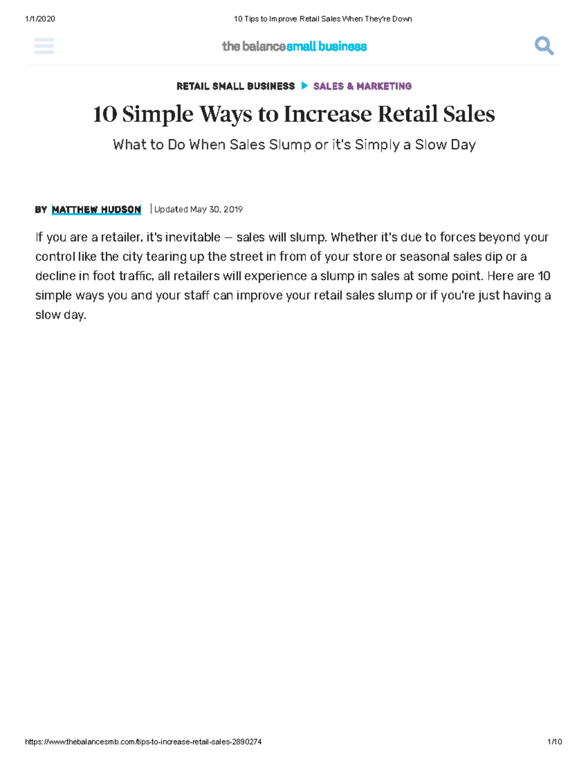 Tips to Improve Retail - You can easily define how it is possible to ...