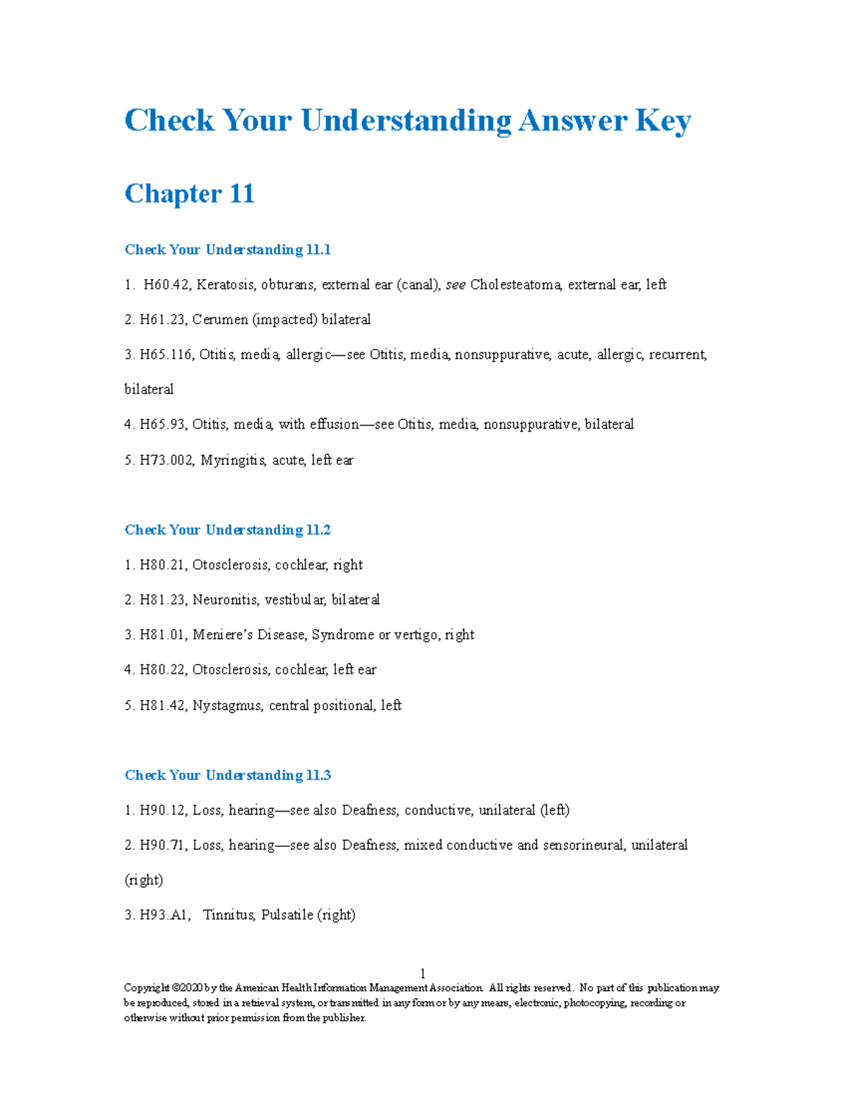 Ch11.CYU - Answer Key - Check Your Understanding Answer Key Chapter 11 ...