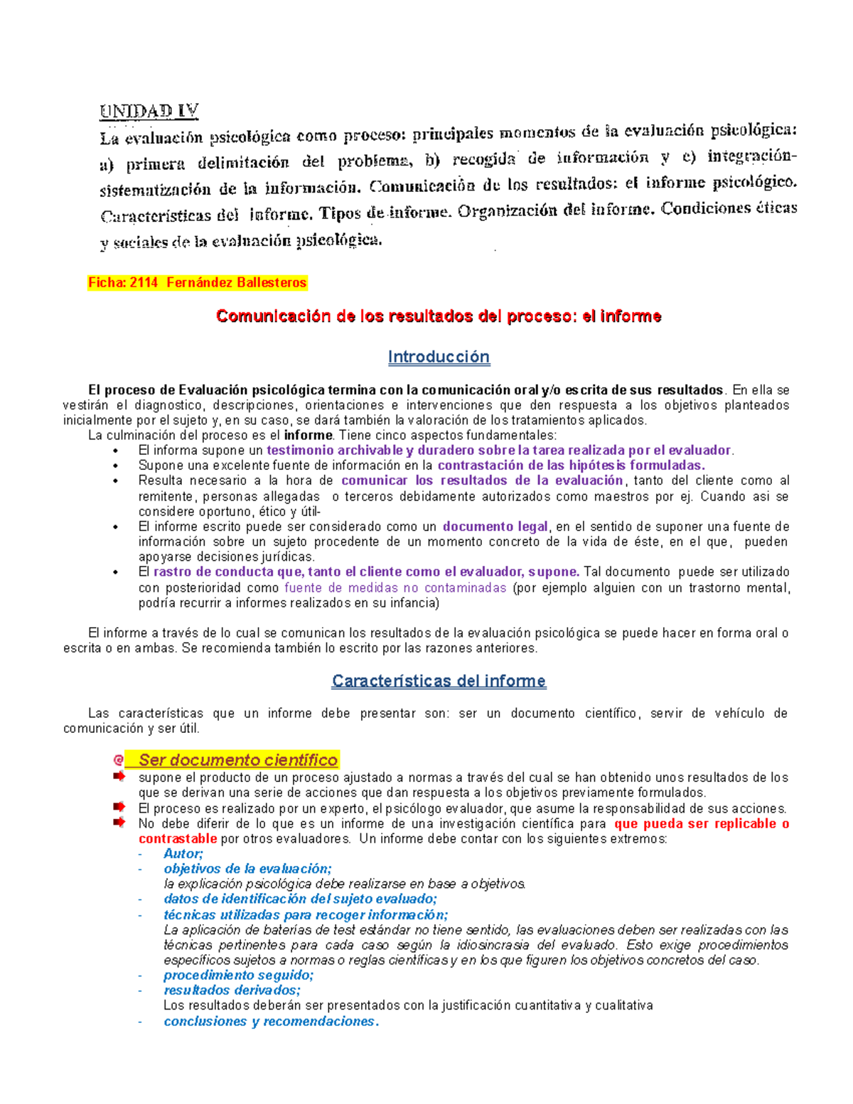 Aa46d6 Unidad 4h trh rth rth rth trhrth rth rth rth tr hrt hr - Ficha ...