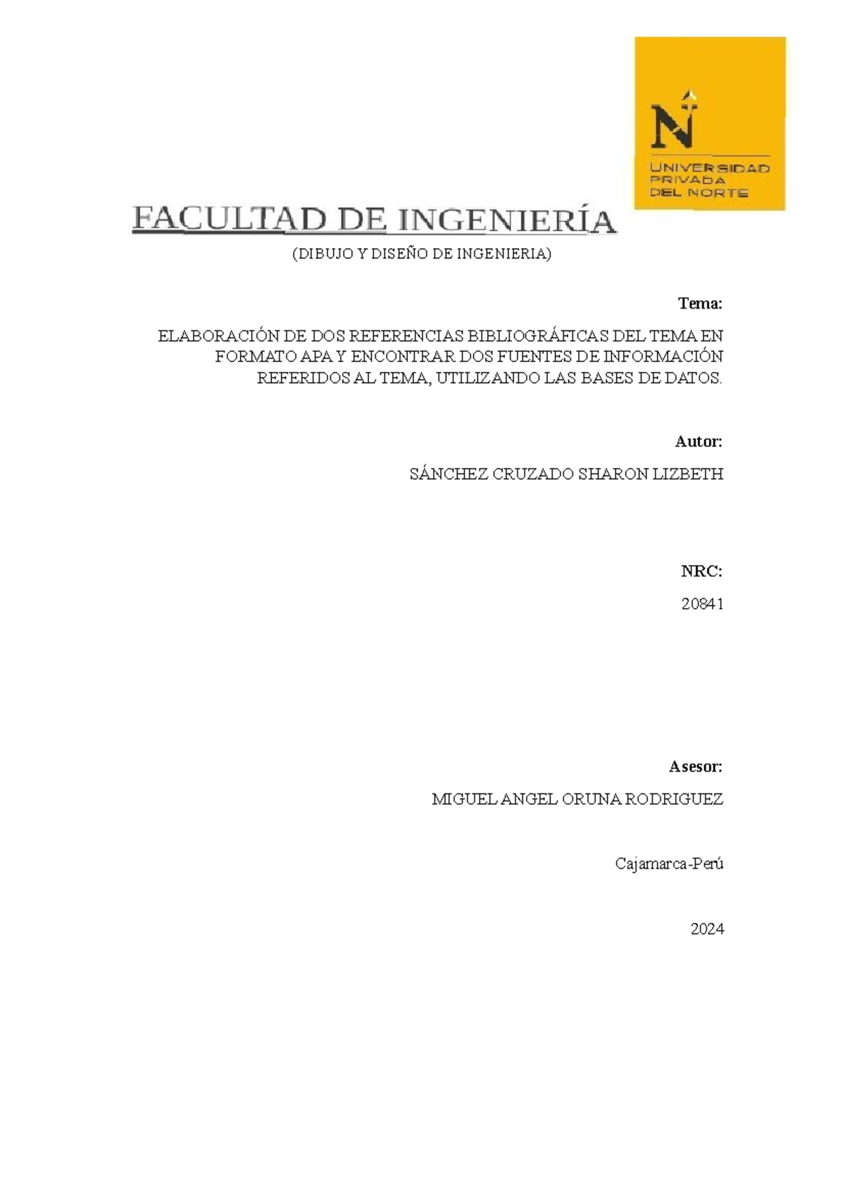 Dibujo Y Diseño DE Ingenieria Trabajo 1 - (DIBUJO Y DISEÑO DE ...