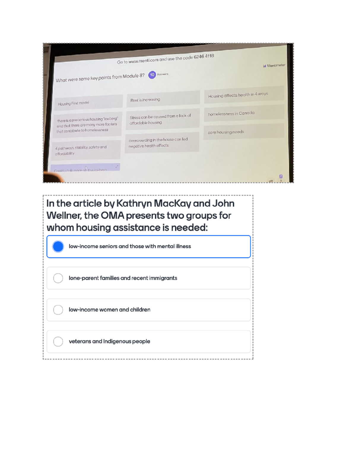 Module 7 questions - HLSC1811U - Studocu