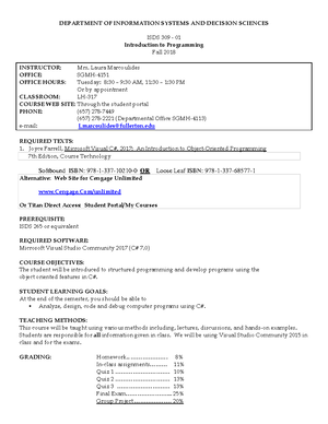 ISDS 309 Chapter 5 Homework Assignment - Joey Tran 4/14/ Assignment 8/ Chapter 5/ Exe: 1- - Studocu