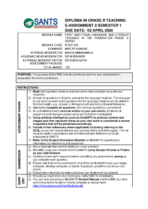 Life skills 211 - Always remember to consult MySANTS for supporting ...