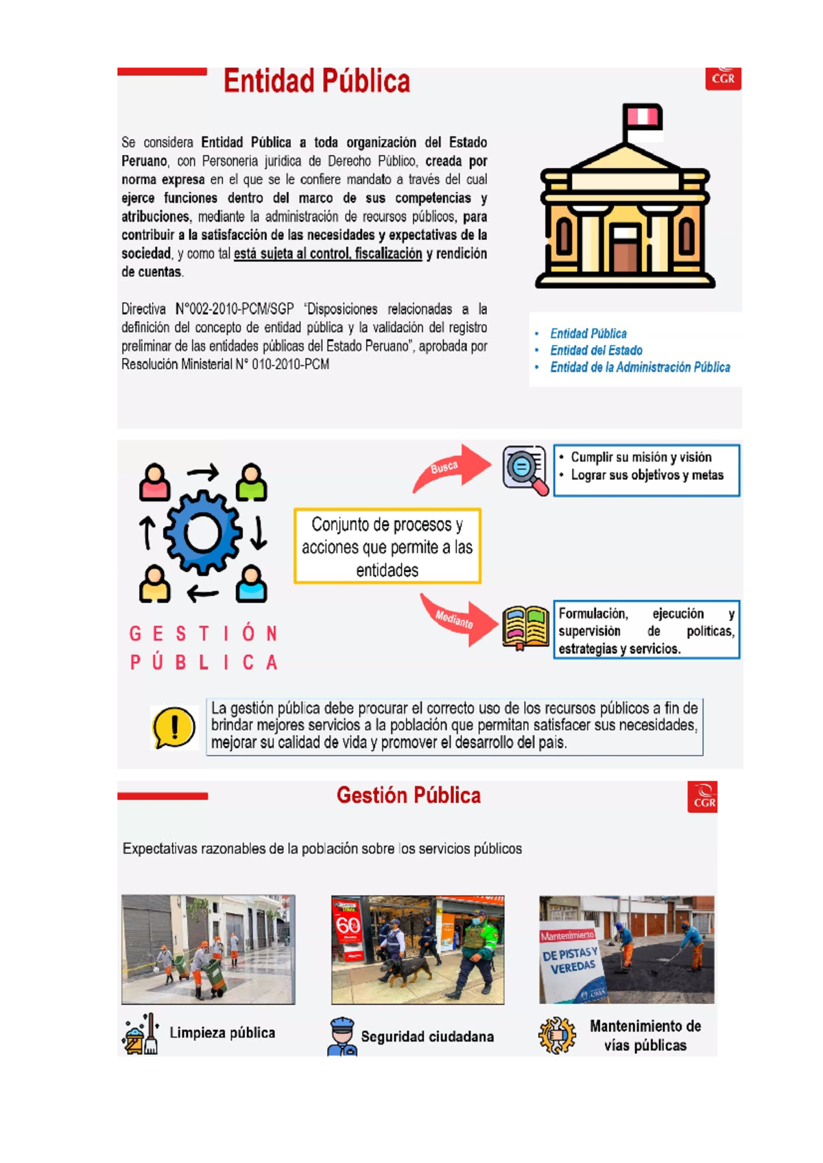 Entidad publica - APUNTES DE ENSEÑANSA - Entidad Pública CGR Se ...