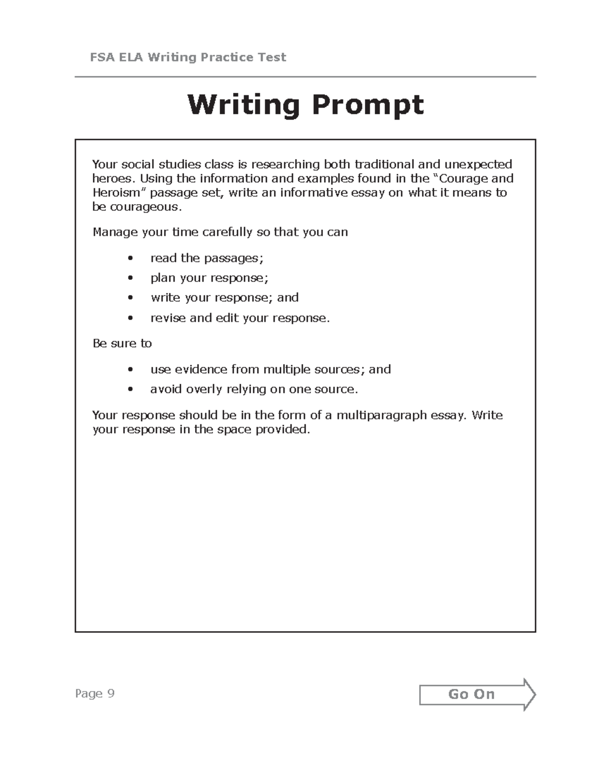 Courage promt - ee4ddf4d4 - Writing Prompt Your social studies class is ...