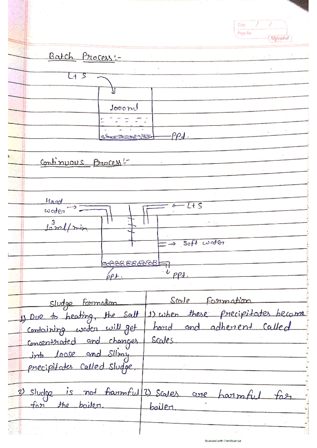 CHEM 31 - Water analysis treatment and industrial application ...