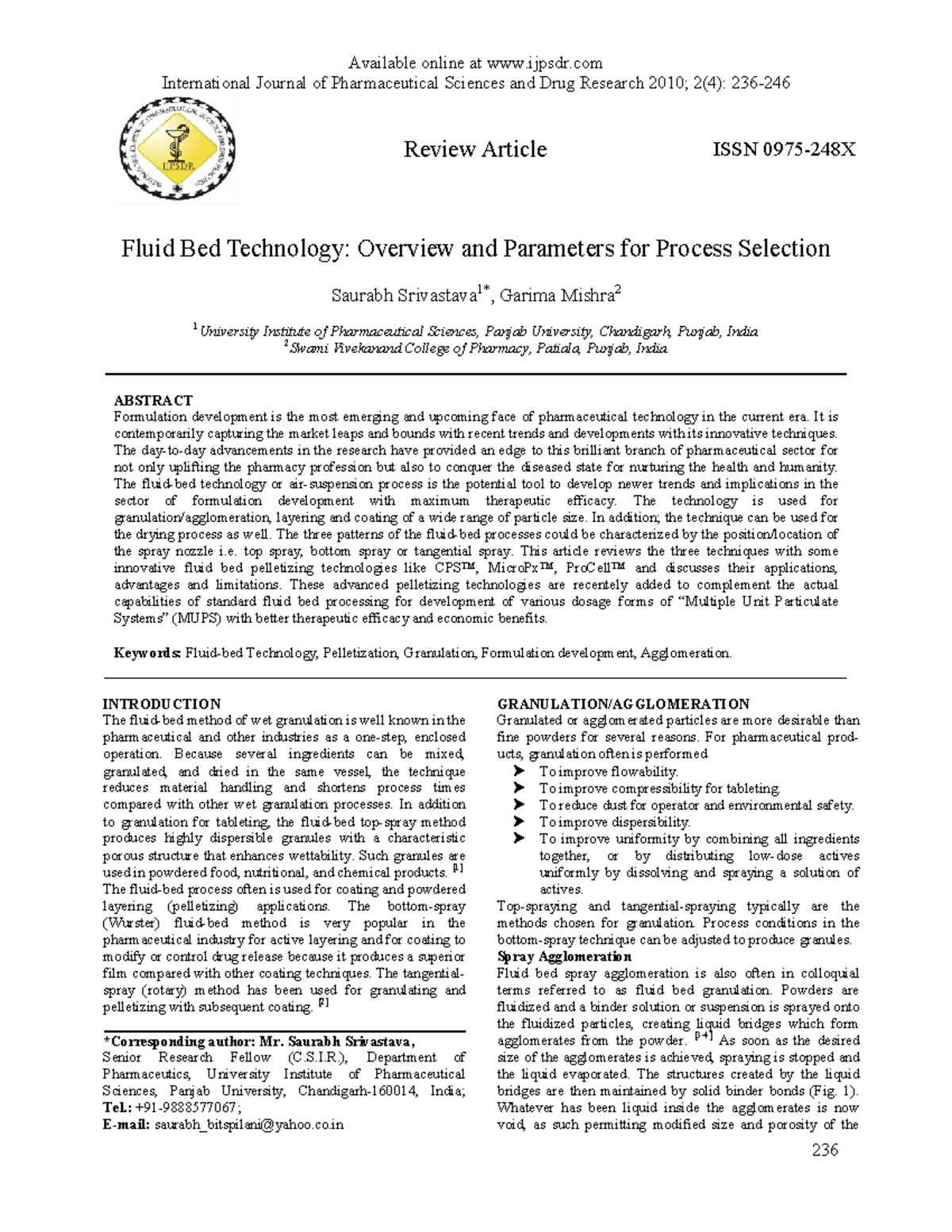 A3+Fluid+Bed+Technology+Overview+and+Parameters+for+Process+Selection ...