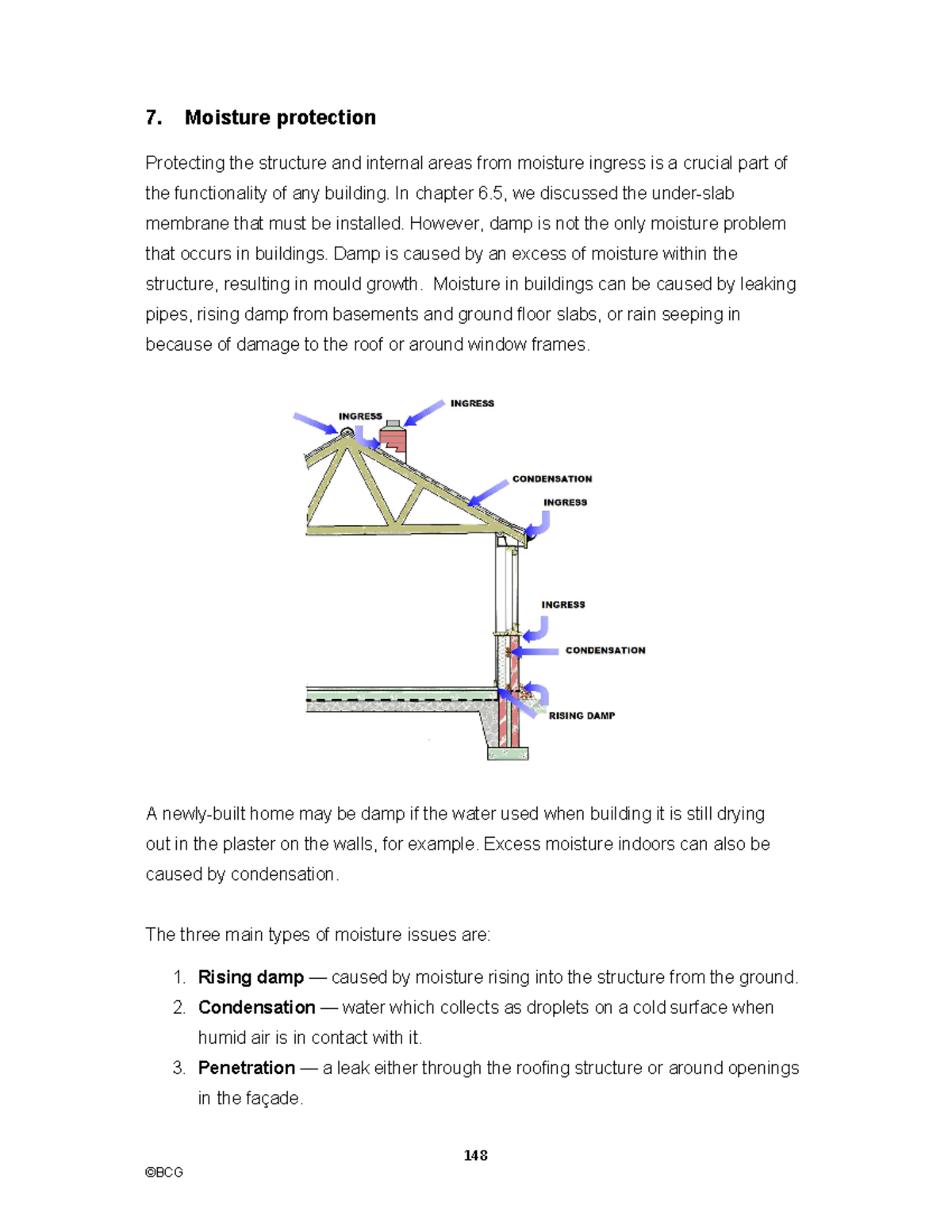The 7 C's of Construction - Chapters 7, 8 , 9 - 148 7. Moisture ...
