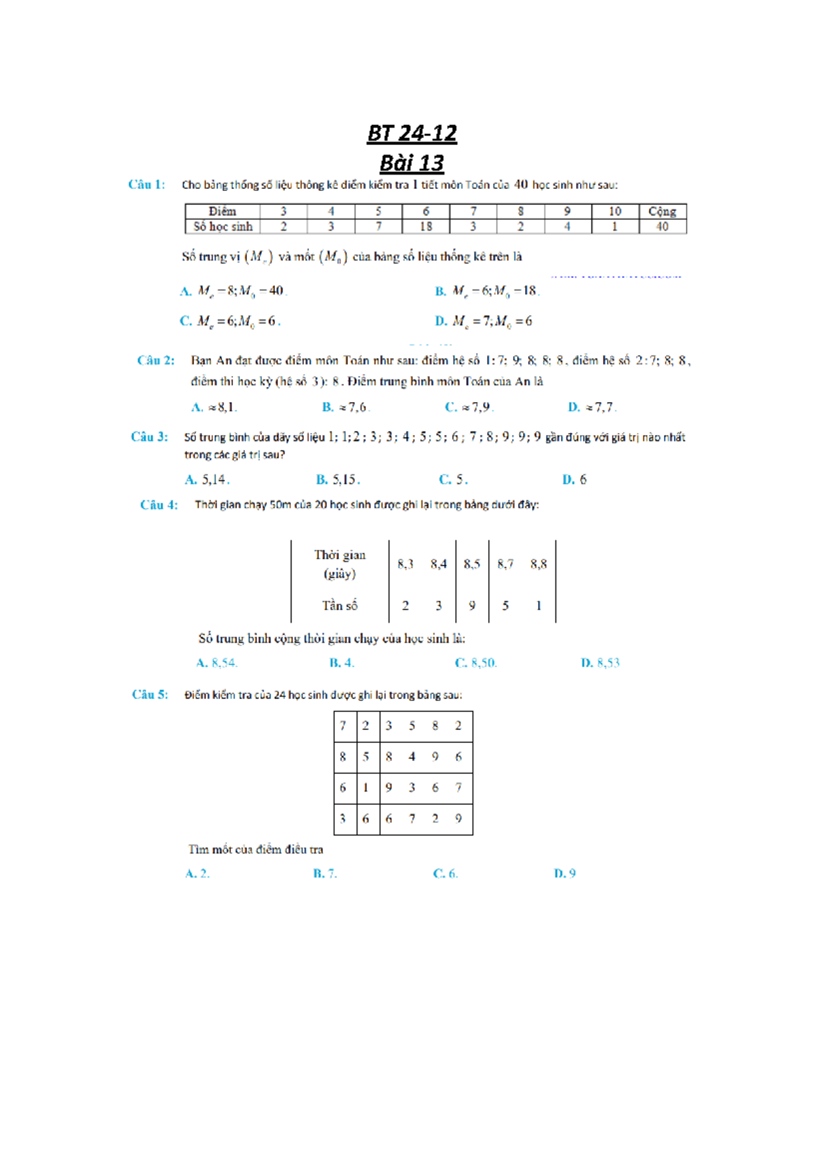 BT 24 - aaaaaaaaaaâ - Tiếng Anh cơ sở - BT 24- Bài - Studocu