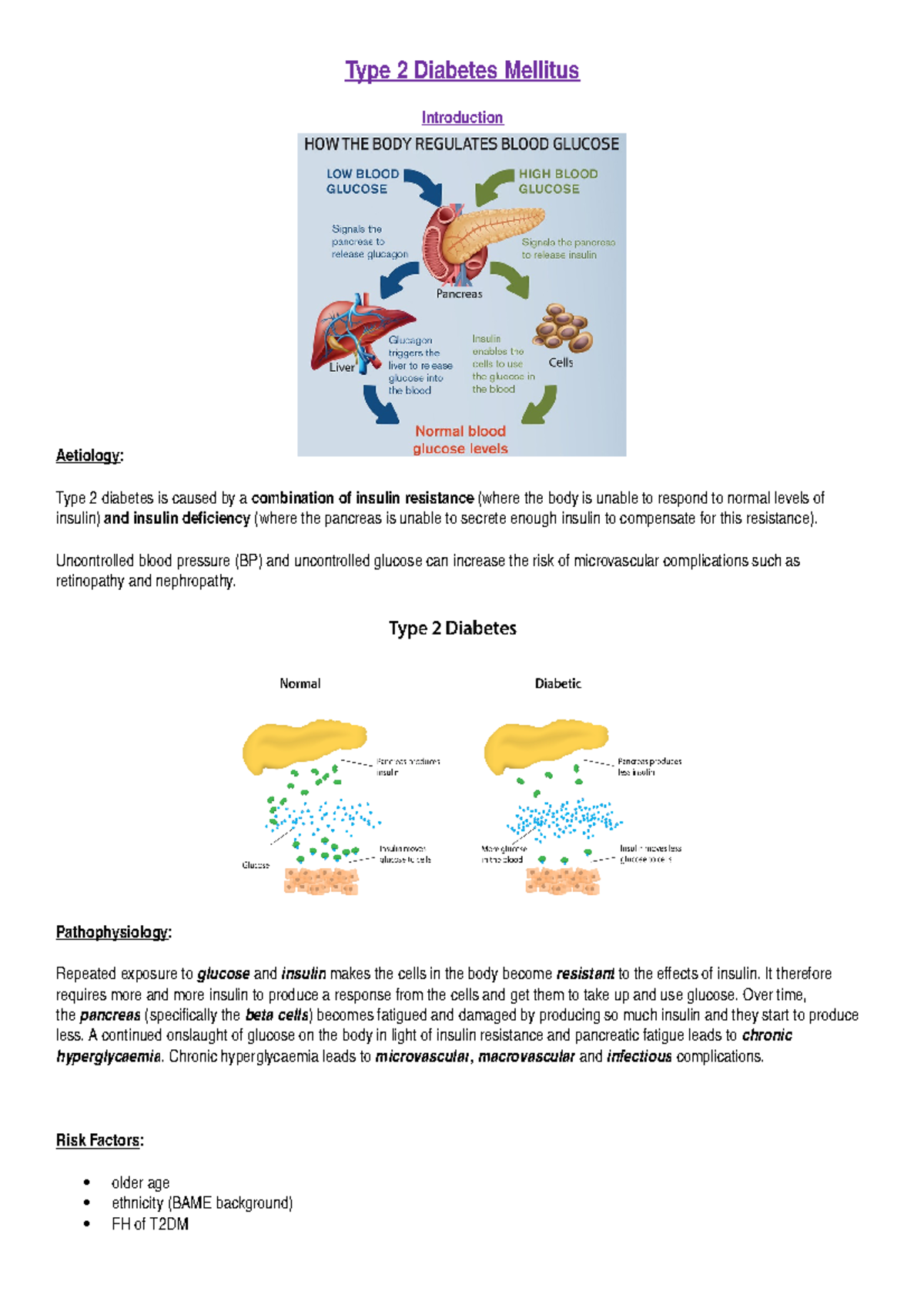 Type 2 diabetes mellitus - Type 2 Diabetes Mellitus Introduction ...