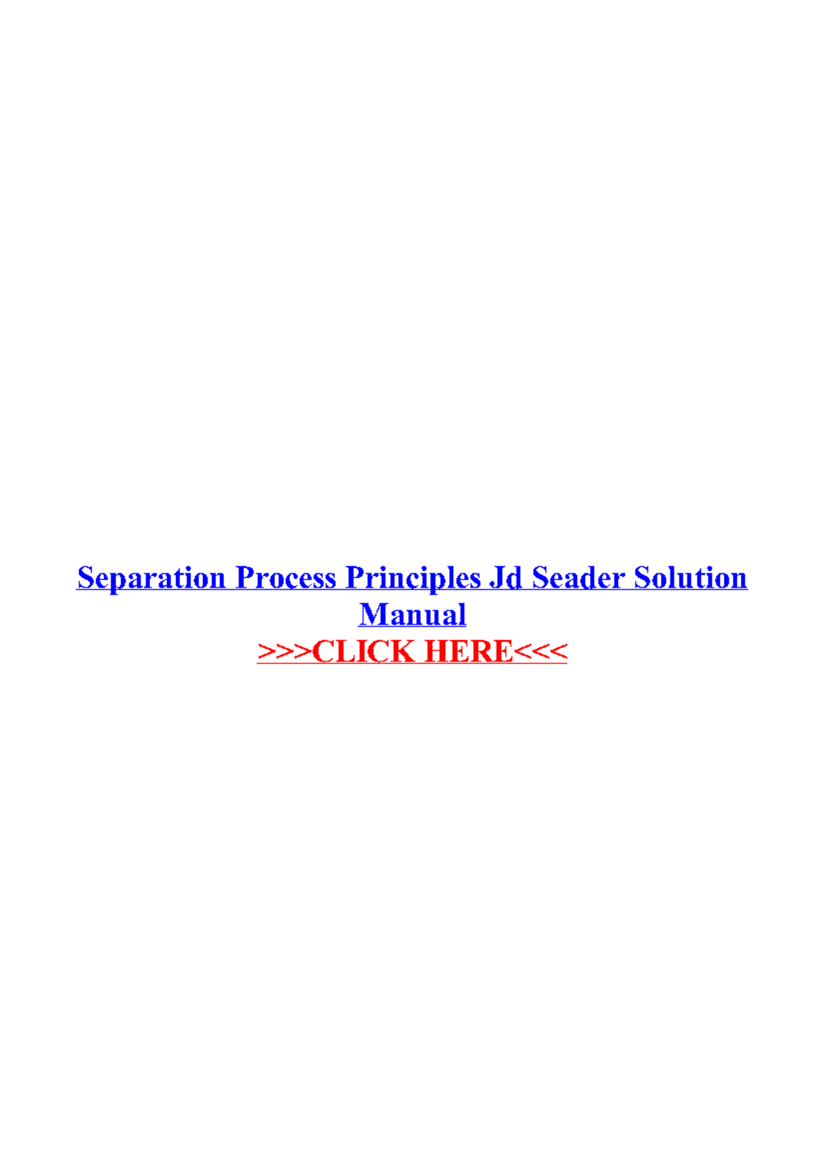 Pdfcoffee - N/A - Separation Process Principles Jd Seader Solution ...