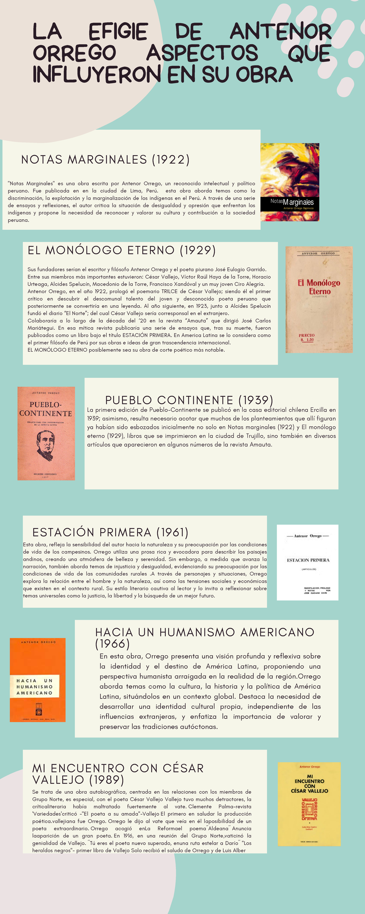 LA Efigie DE Antenor Orrego Aspectos QUE Influyeron EN SU OBRA - HACIA ...