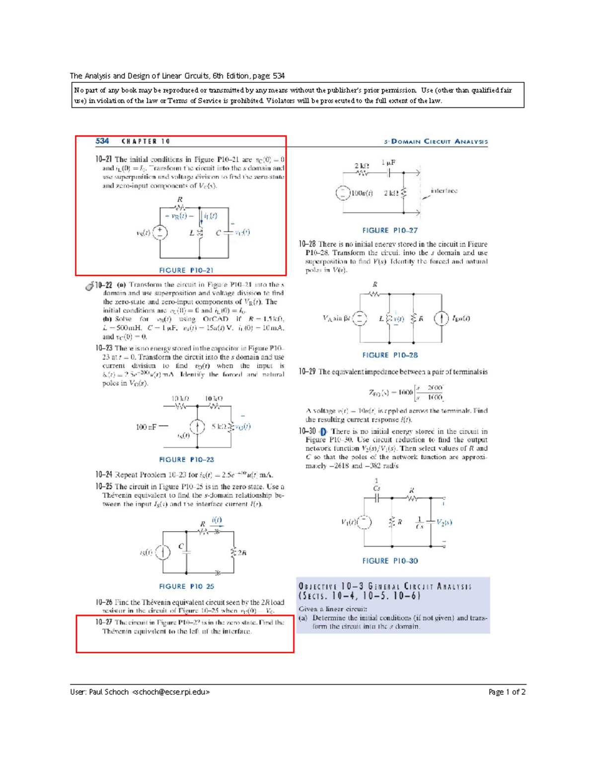 Analysis and Design of Linear Circuits 6th Edition Solutions Manual - Studocu