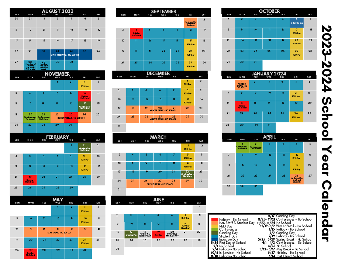 Calendar 23-24 - fun in the sun - S U N M O N T U E W E D T H U F R I S ...