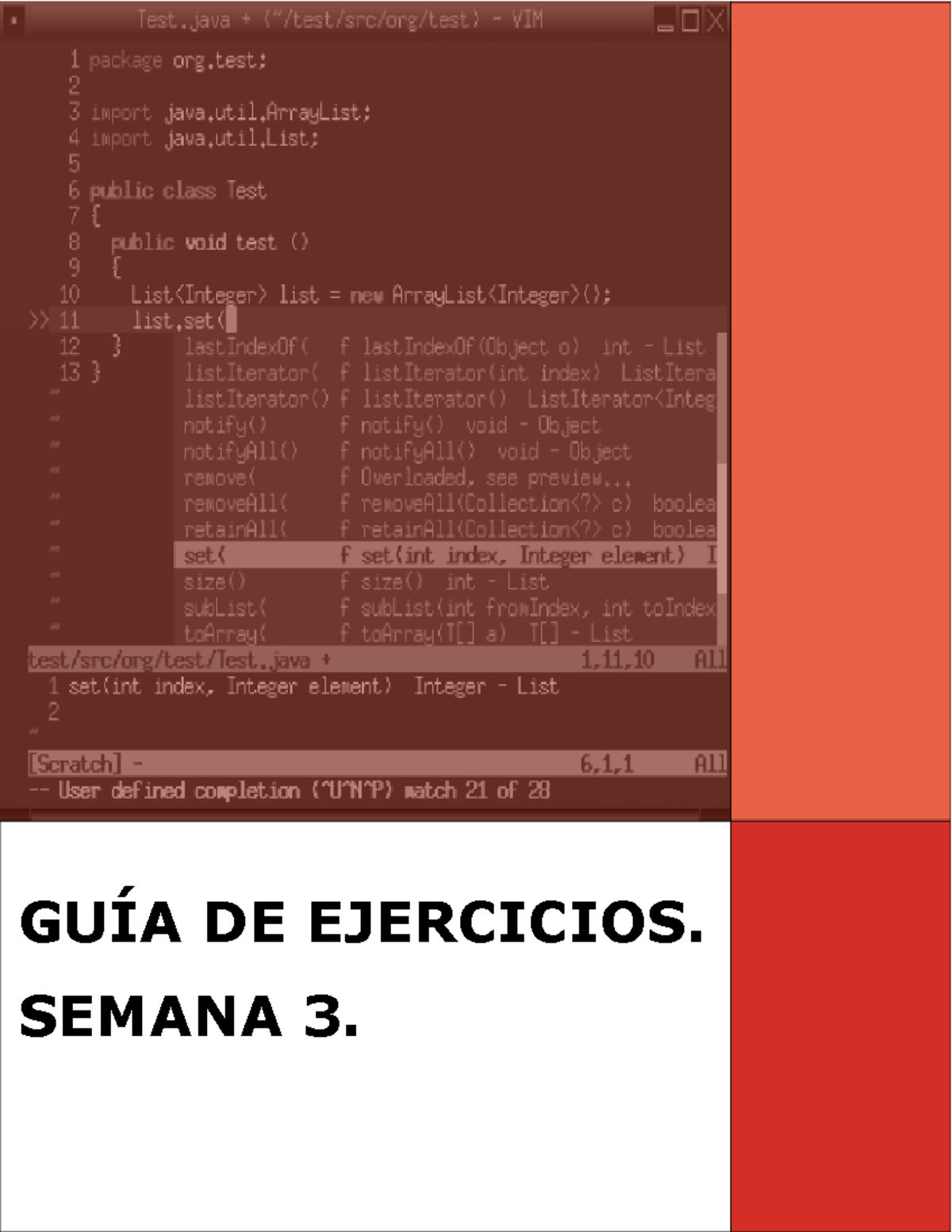 Guía de ejercicios - Fundamentos de programación Semana 3 - GUÍA DE ...