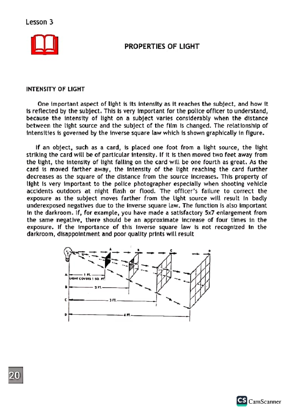 Forensic Photography Lesson 3 - Studocu
