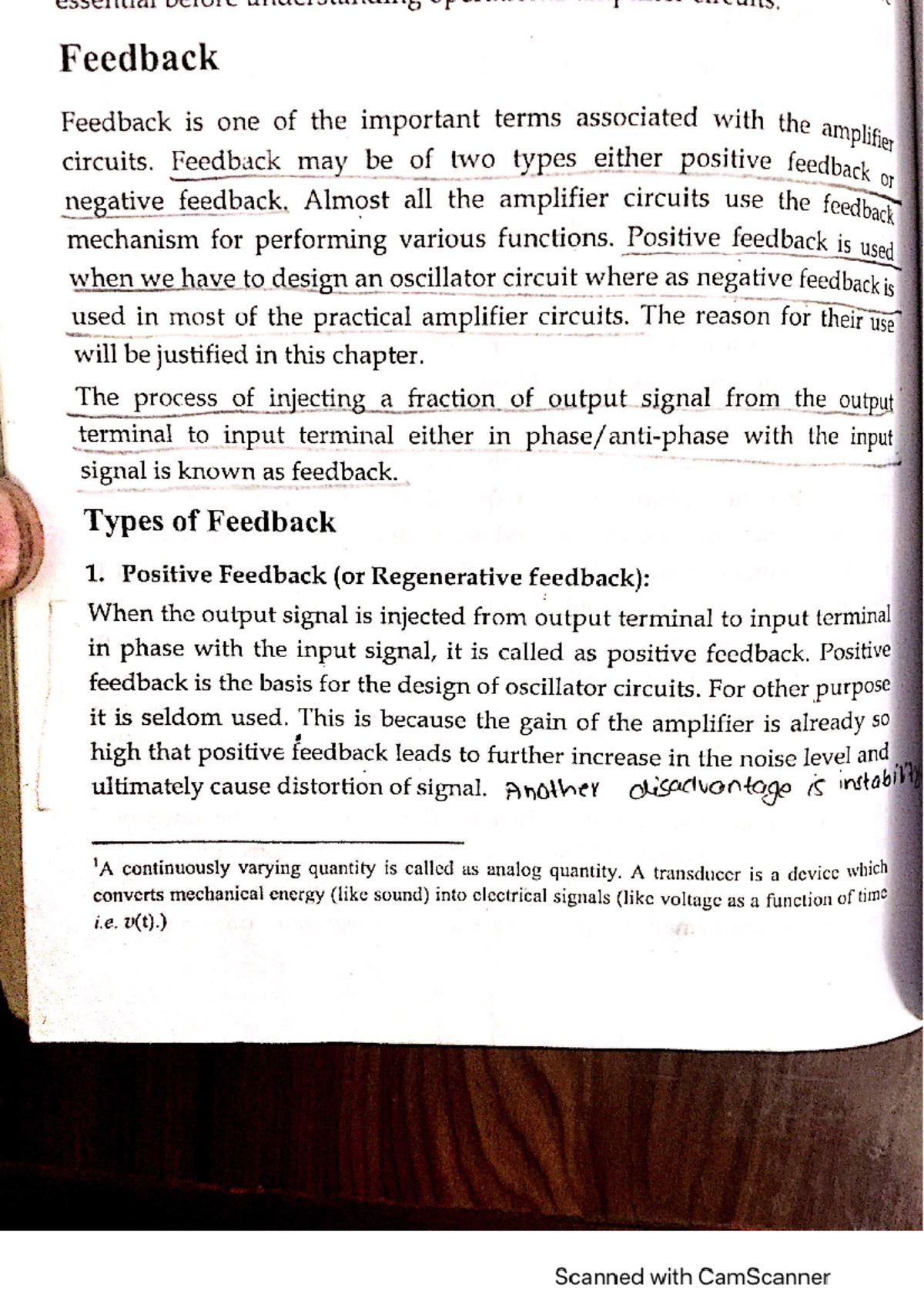pou notes be civil - ema I o Feedback Feedback is one of the important ...