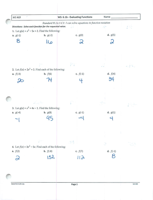 D2 - relations and functions - Mathematics - Studocu