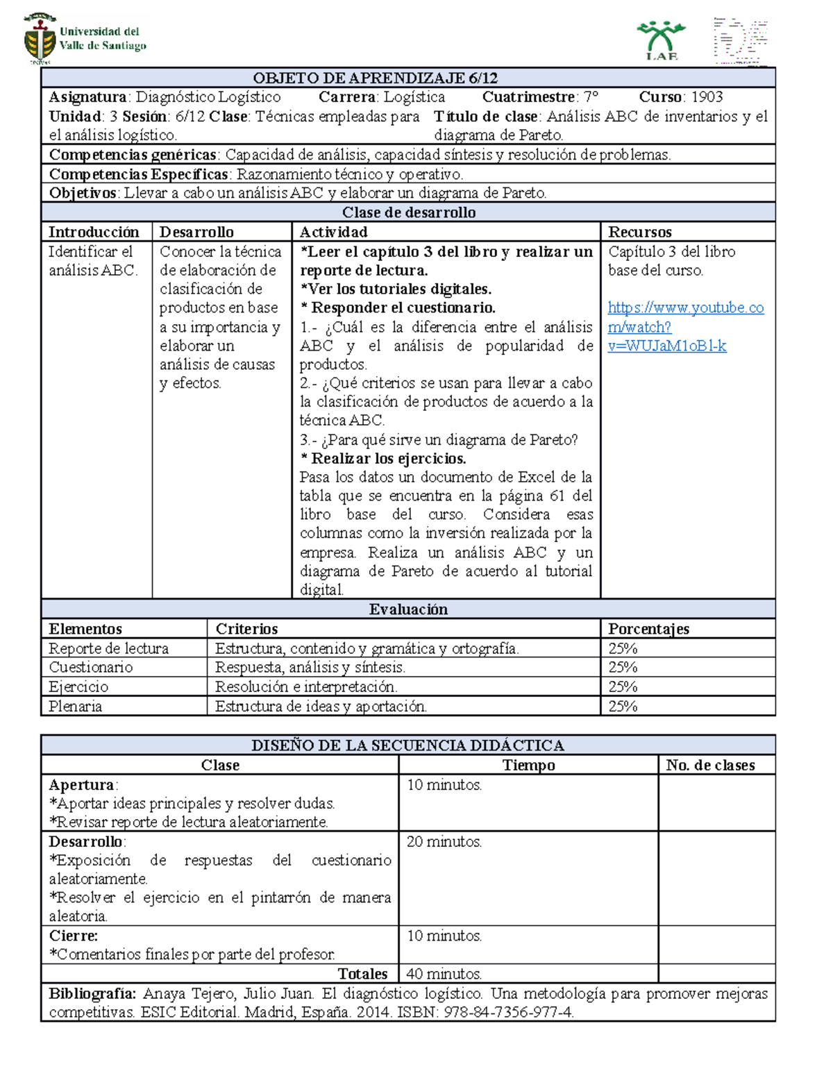 Flipped 3 Técnicas empleadas para el análisis logístico - OBJETO DE ...