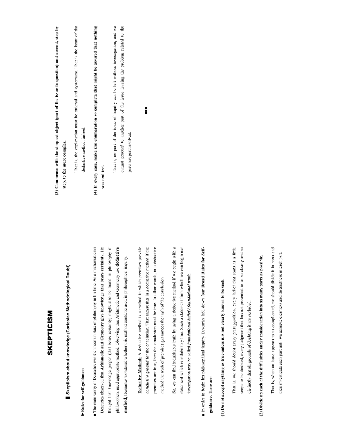 5. Skepticism - Introduction to Philosophy - Studocu