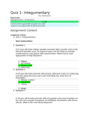 Heent (Unlimited Attempts) with SOAP Note Completed Shadow Health ...