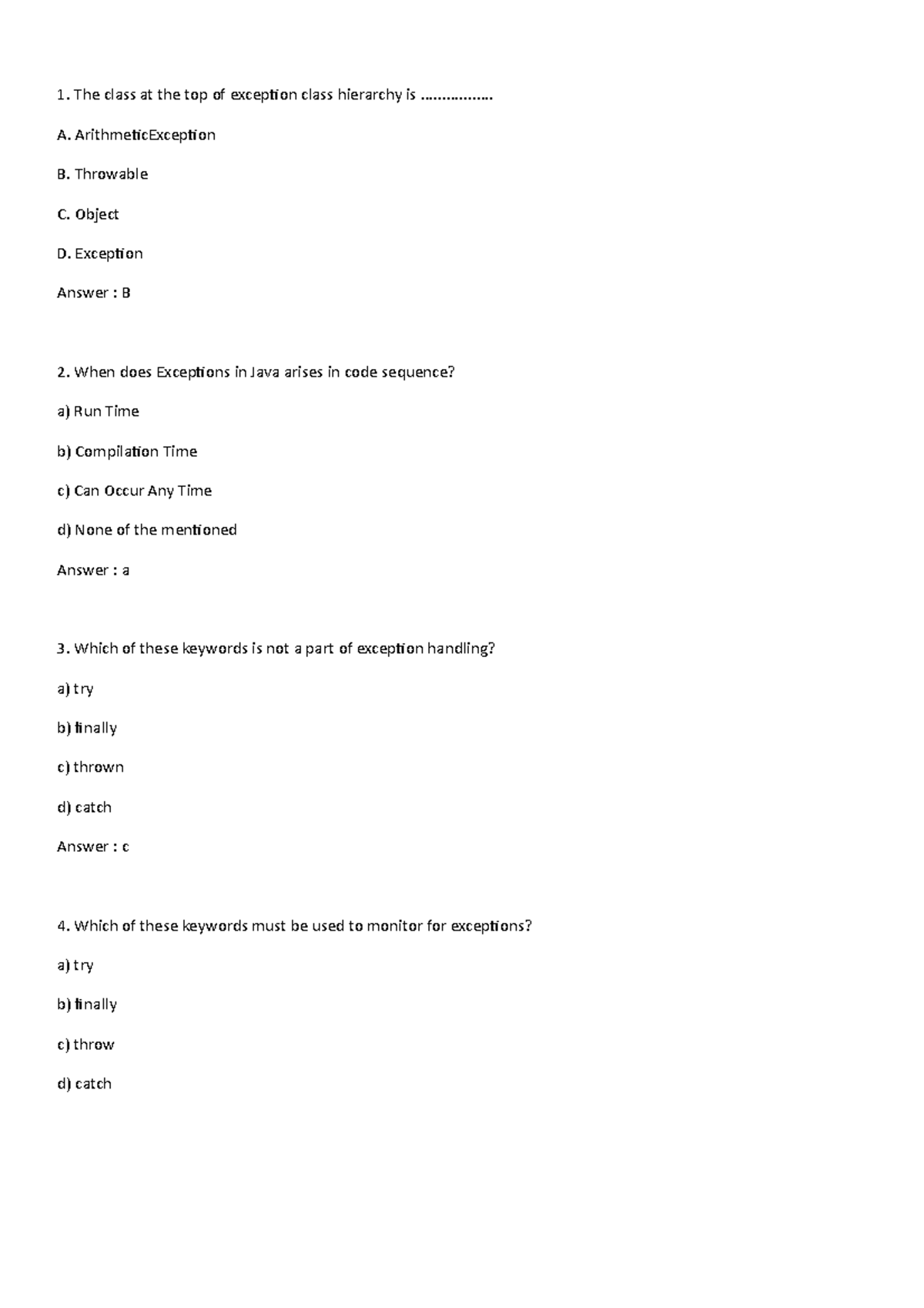 Principle Of Programing Language Unit 6 Mcqs The Class At The Top Of principle-of-programing-language-unit-6-mcqs-the-class-at-the-top-of