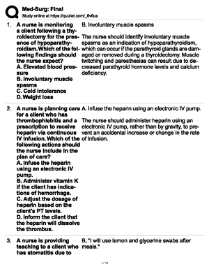 208 Infection subjective - Patient Care Rounds: Infection Control ...