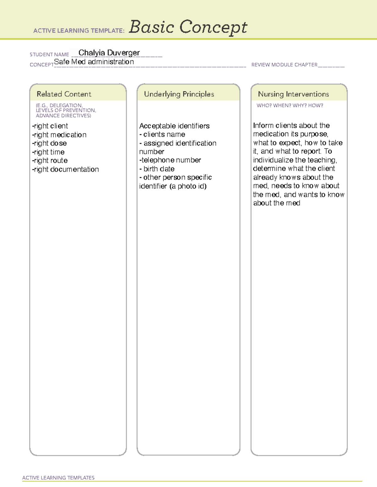 Template 9 - Ghii - STUDENT NAME ...