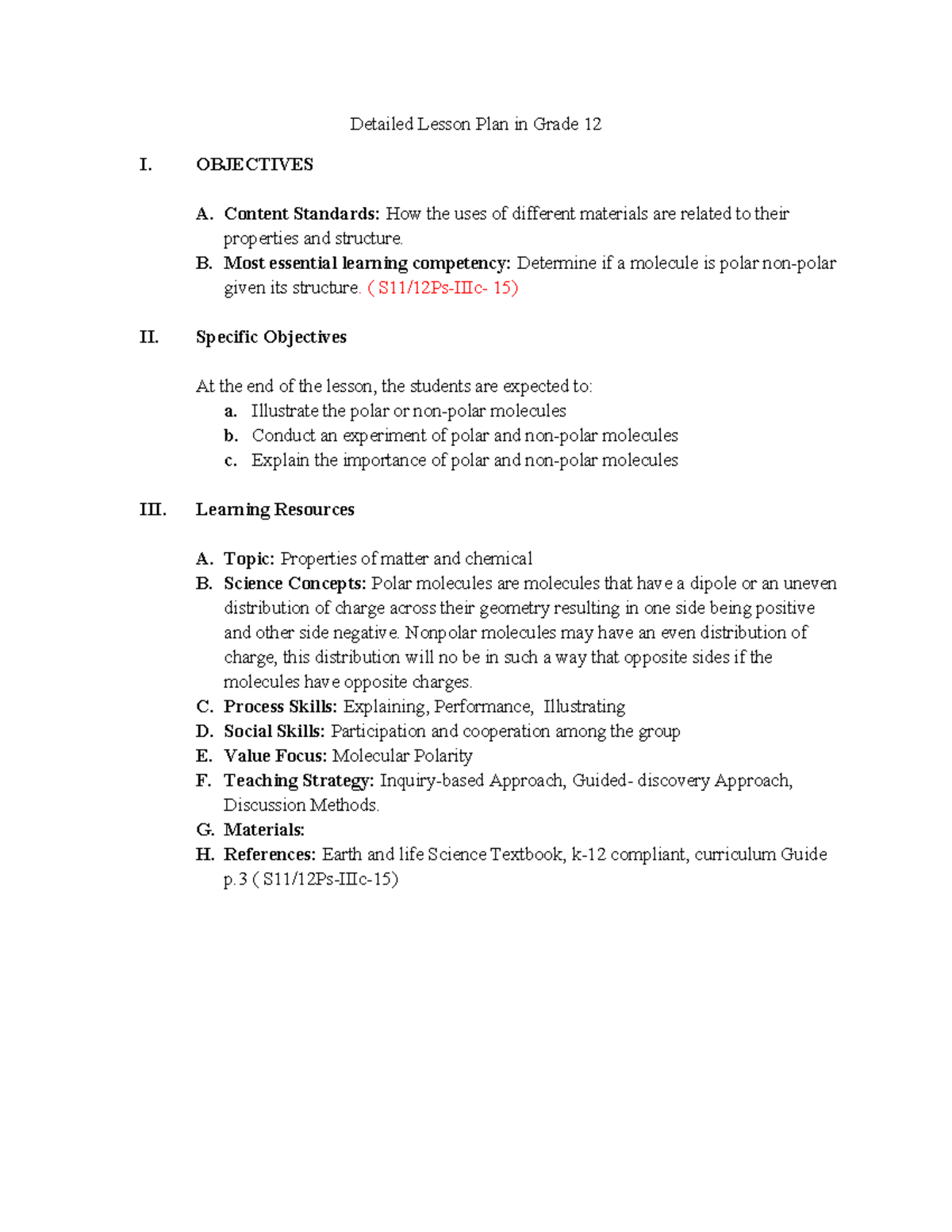 Detailed-Lesson-Plan-in-Grade-12 - Detailed Lesson Plan in Grade 12 I ...