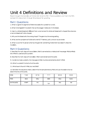 Unit 2 Defintions and Review - Unit 2 Definitions and Review Assignment ...