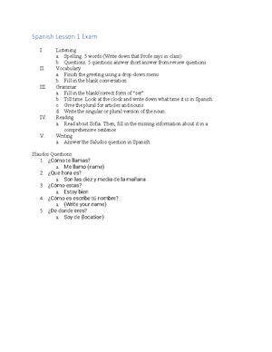SPA101- Lección 4.3 Stem-changing Verbs E-I - más práctica Lección 4 ...