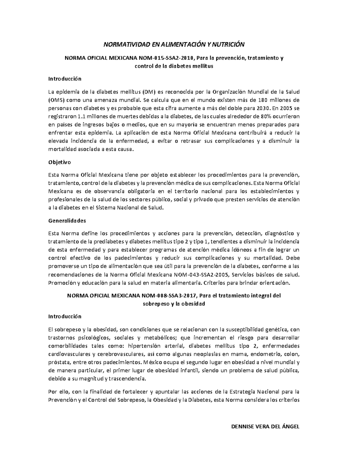 Normatividad en alimentación y nutrición - NORMATIVIDAD EN ALIMENTACI”N Y NUTRICI”N NORMA ...