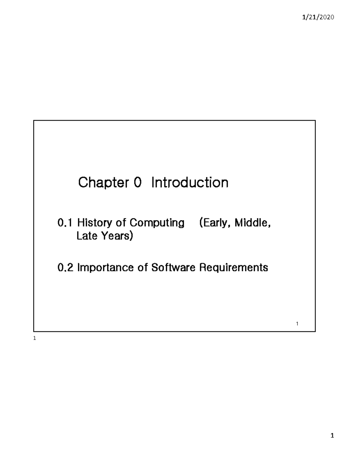 Chapter 0-1 Intro - Notes - CChhaapptteerr 00 IInnttrroodduuccttiioonn ...