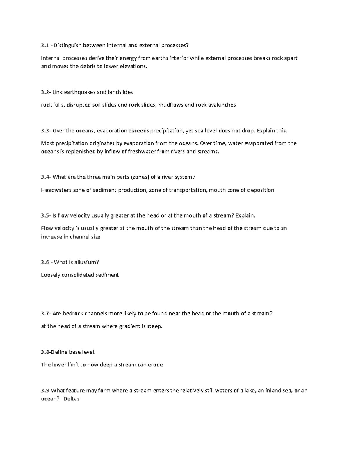 Chapter 3 Homework Course Work 3 Distinguish Between Internal And External Processes