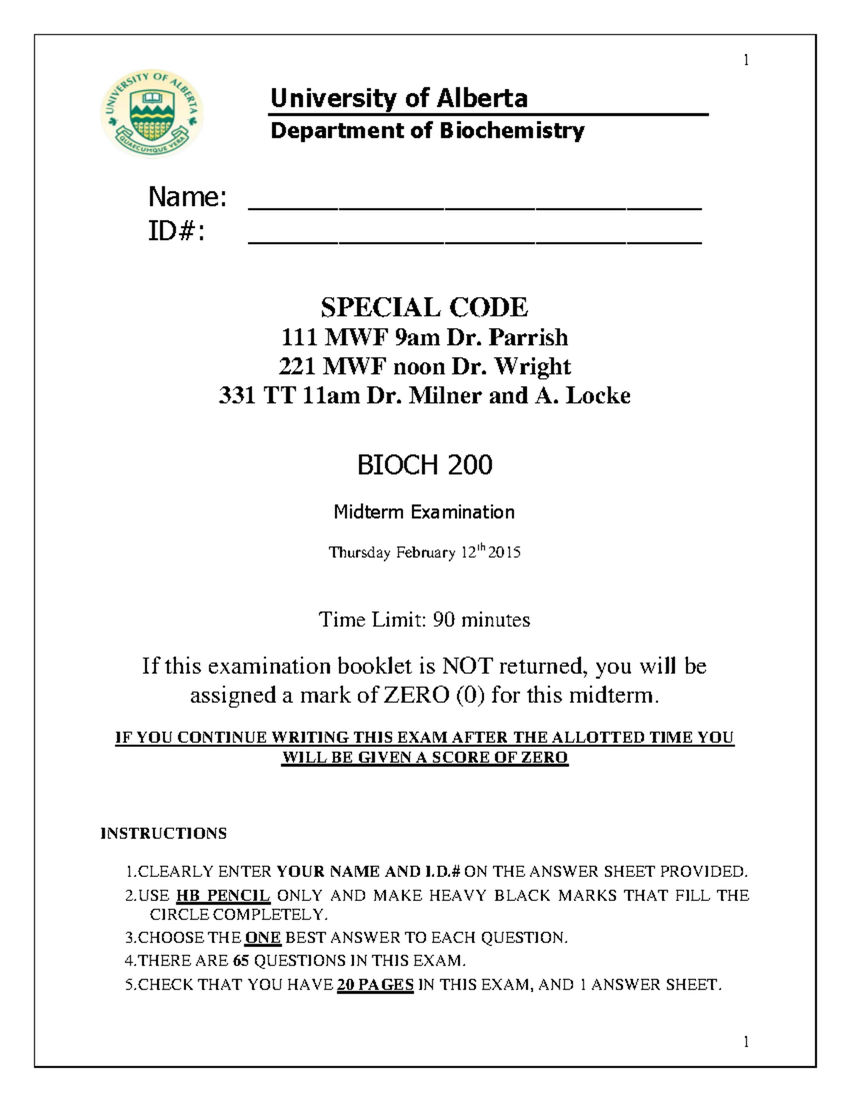 Midterm April 2015 Questions And Answers Warning Tt Undefined Function 32 University Of