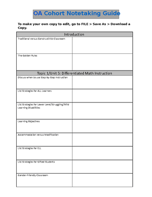C109 Task 1 - notes - A1. Rulers can be used in lessons where the ...