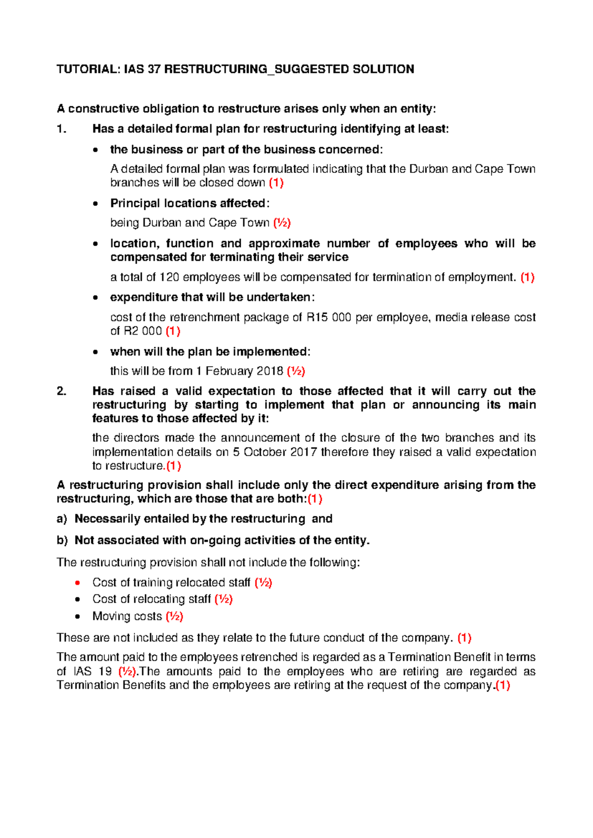 IAS 37 Provisions, contingent liabilities and contingent assets ...