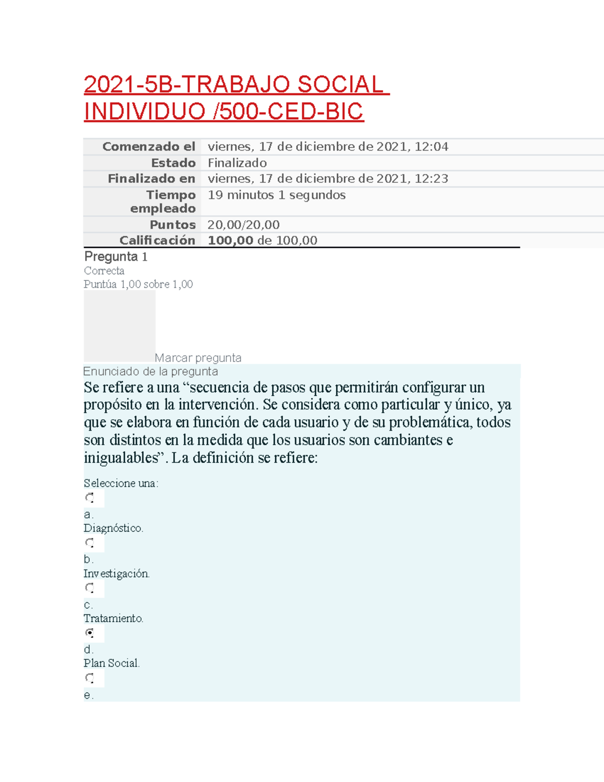 Prueba 1- Trabajo Social Individuo- Familia - 2021-5B-TRABAJO SOCIAL ...