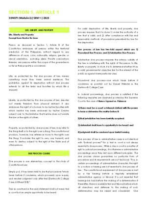 Consti-MA1-Reviewer - reviewer - CONSTITUTIONAL LAW - study of the maintenance of the proper ...