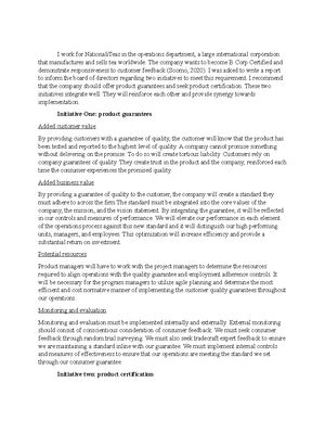 QSO 321 - 5-3 Assignment - Evaluating Potential Partnerships - QSO 321 ...