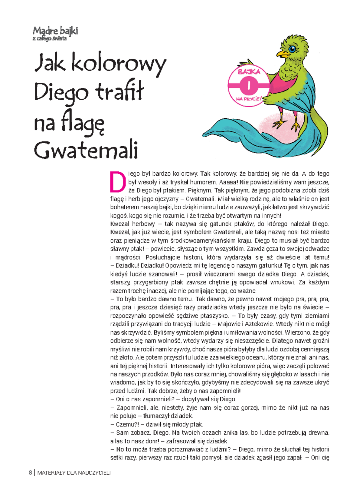 Diego 6-9lat - materiały dla dzieci - 8 | Materiały dla nauczycieli Jak ...