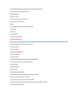 SCAI - Escala de Choque Cardiogenico - Cardiología - Studocu