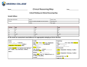 Hand Off Report - Hand Off Report Arizona College – Las Vegas Nur 445L ...