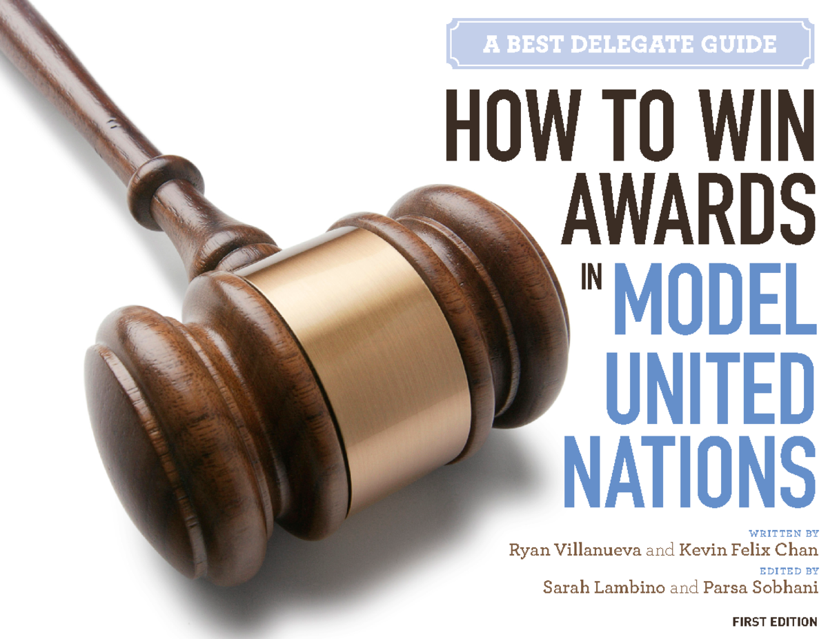 2 - How to Win Awards - guide - HOW TO WIN AWARDS IN MODEL UNITED ...