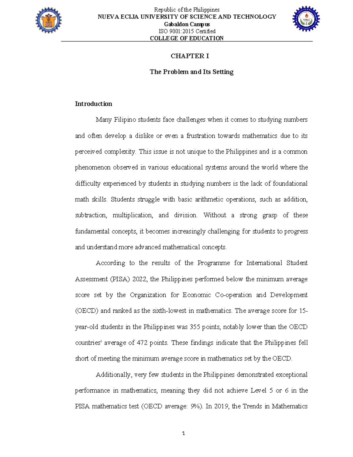 3. Final revised-Math Chants - NUEVA ECIJA UNIVERSITY OF SCIENCE AND ...